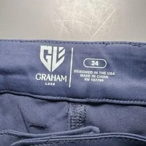 Graham Luxe | Shorts | Graham Luxe Cooper Shorts 34 9 Navy Blue Depths ...